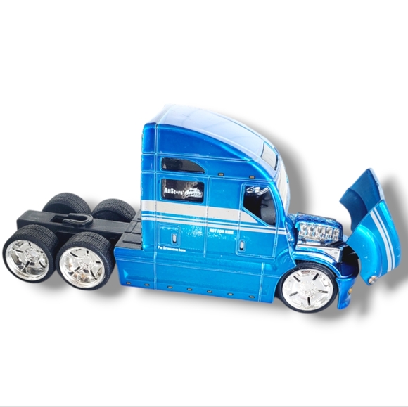 Toys | Ai All Stars Truck Transporter Collectible Toy Blue Truck Maisto ...